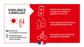 VIGILANCE ROUGE CANICULE LE PRÉFET ACTIVE LE CENTRE OPÉRATIONNEL ...
